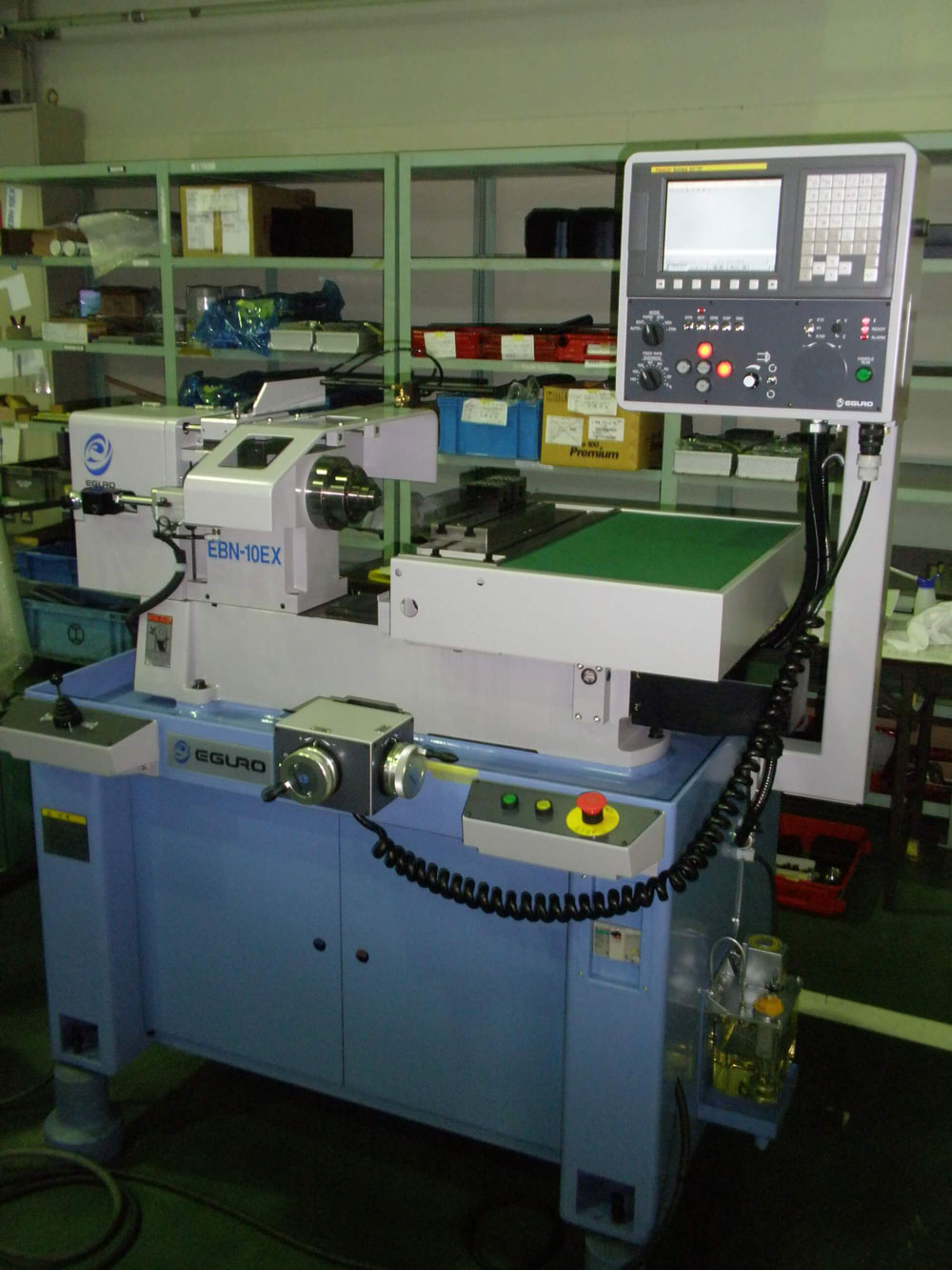 EBN-10EX-高精度小型くし刃形2軸制御CNC旋盤｜エグロ
